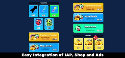 Unity Arrow Snake Escape Puzzle Game 1.2 包更新 箭蛇逃脱源码