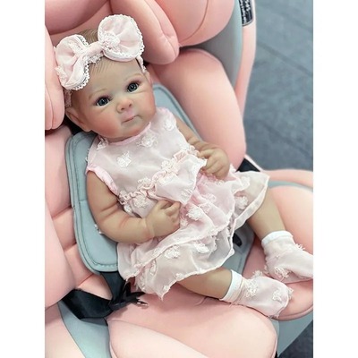 高彩reborn baby doll48cm重生洋娃娃软搪胶仿真婴儿礼物玩具跨境