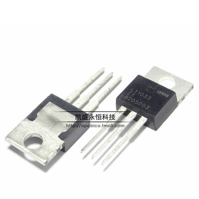 直插  LT1033CT LT1033 TO-220-3 1.2V -32V PMIC稳压器 线性
