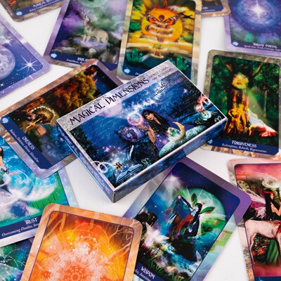 44张太空能量赋予魔法空间神谕卡 magical dimensions oracle