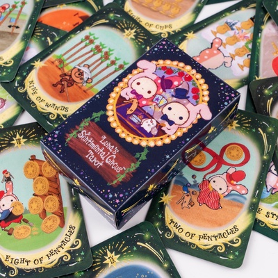 月亮梦工厂可爱治愈柔情马戏团塔罗牌 sentimental circus tarot