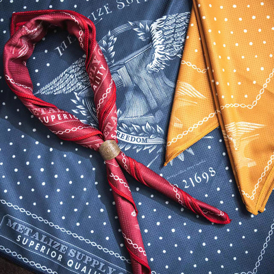 复古方巾情侣冰凉速干街头头巾