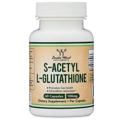 美国代购S Acetyl L Glutathione Capsules 100mg