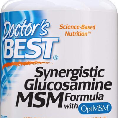 美国代购Best Synergistic Glucosamine MSM OptiMSM DRB00070a