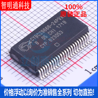 全新原装 CY8C29666-24PVXI 封装 SSOP-48 储存器芯片