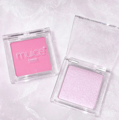 1.28发售！日本河西美希muice2026限定新品腮红sp03#高光sp01#