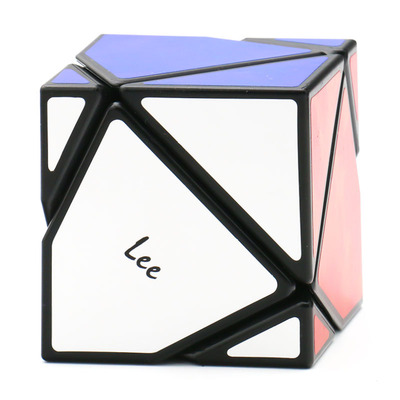 Lee Cube二阶变幻金刚魔方异形黑紫色限量初学者入门儿童益智玩具