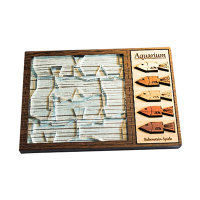 水族馆拼图Aquarium木质益智玩具