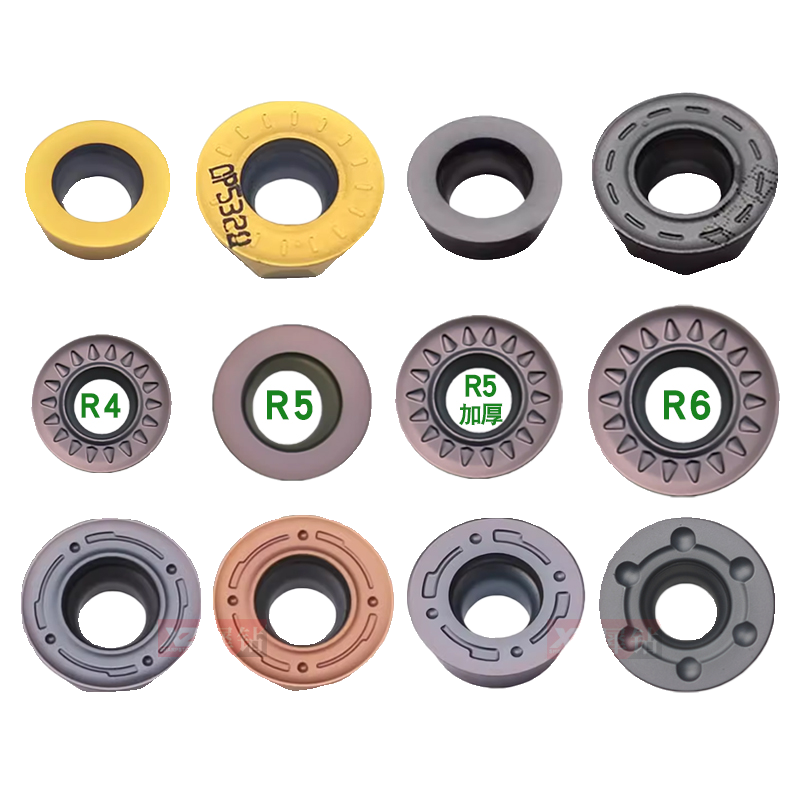 R5/R6/R4/R8数控圆铣刀片 RPMW1003 RPMT10T3/1204MOE-JS刀粒RDMW_虎窝淘