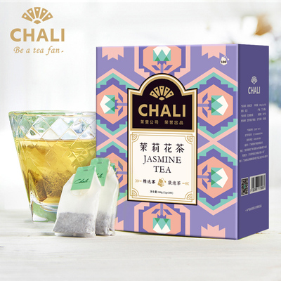ChaLi茶里茉莉花绿茶100片袋泡茶