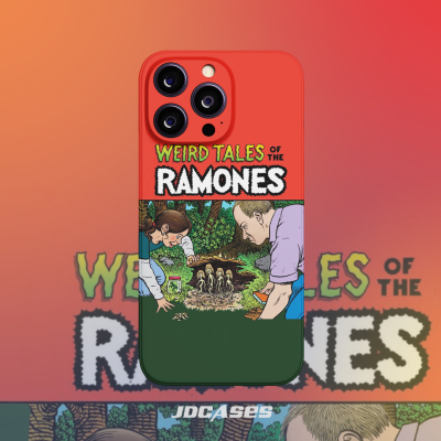 ramones雷蒙斯乐队 17promax手机壳小众菲林壳防摔苹果16全包软壳安卓