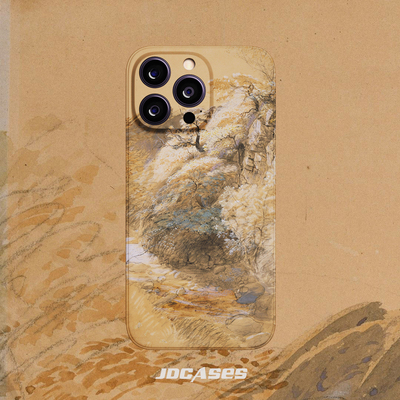 艺术风景画 17promax手机壳小众菲林壳防摔苹果16全包软壳安卓