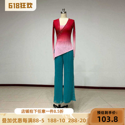 桃李杯胶州纱衣舞蹈服