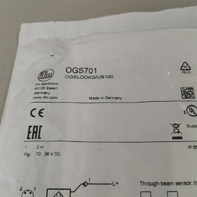 IFM OGS701 New Original Packaging