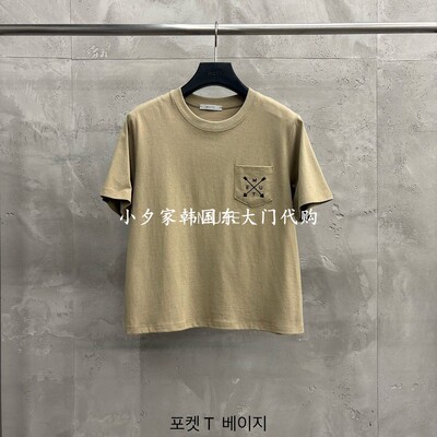 一件包邮 小夕韩国东大门代购MUTE-P26秋女装新品纯色短袖 T恤