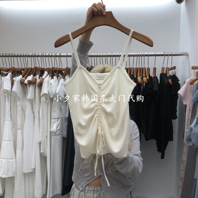 一件包邮 小夕韩国东大门代购DRESS ROOM 26夏款女装 吊带背心