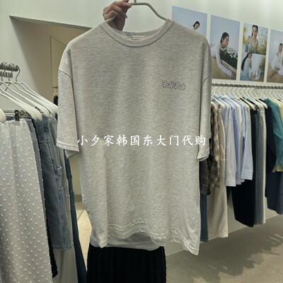 一件包邮 小夕韩国东大门代购MARAN-P 26夏女装新品纯色短袖 T恤