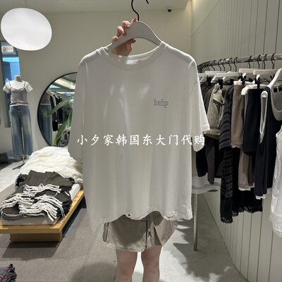 一件包邮 小夕韩国东大门代购 GRADE 26夏女韩系休闲纯色短袖T恤