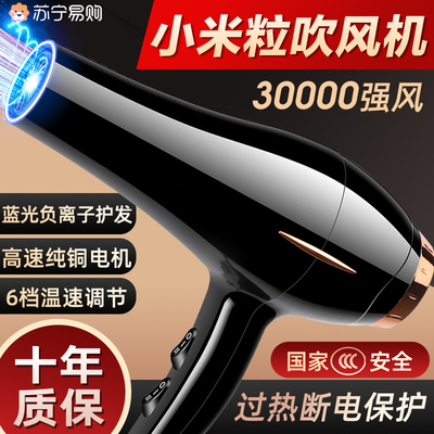 吹风机家用负离子护发大风力理髲店专用速干发廊大功率吹风机3524
