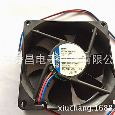 现货TYP 8414 8414R 24V 2.4W 8414F 0.45A原装德国EBM-PAPST风扇