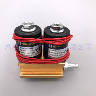 WT-PNEUMATIC海滨包装厂电磁阀组合阀￠6(2X2)和6(2X3) 220V 24V