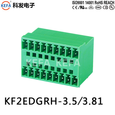 接线端子Kefa可开票双层弯针