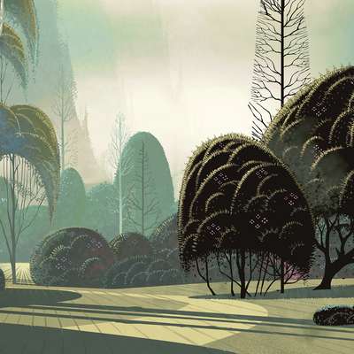 比利时进口arte壁纸手绘丝绸墙布