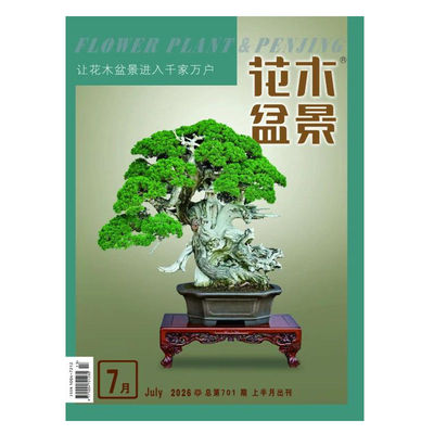 盆景赏专业期刊每月一本