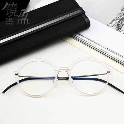 MarkusT近视镜架P1011镜盈眼镜德国轻薄舒适圆框时尚男女纯钛镜框