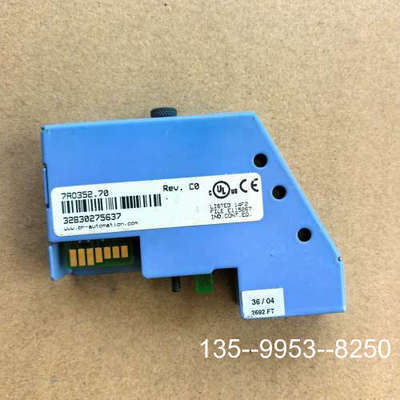 原装正品7AO352.70贝加莱PLC模块价格详谈