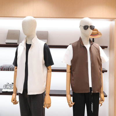 2026春季新款男士户外休闲外穿马夹外套叠穿内搭坎肩马甲上衣2114