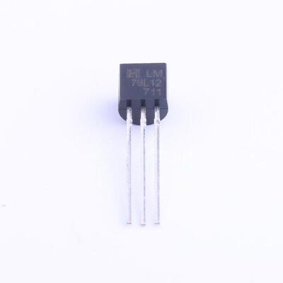 正品LM79L12原装100mA 1.7V@(40mA) Fixed 12V~1