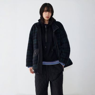 STUDIOTOMBOY格子宽松夹克女