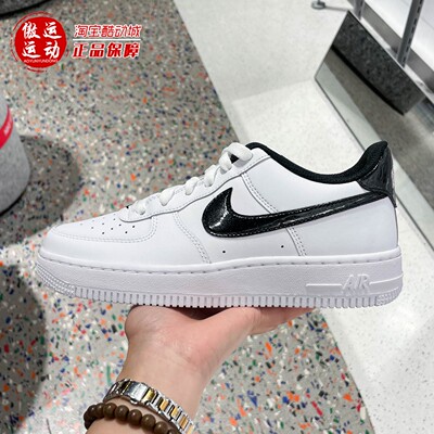 Nike耐克女鞋2026春AIR FORCE 1大童防滑耐磨运动板鞋 IM4402-100
