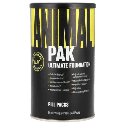 美国Animal PAK高级基础85种营养素44包 ULTIMATE FOUNDATION