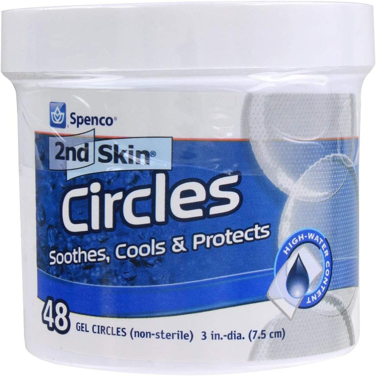 现货秒发Spenco 2nd Skin Squares Soothing cool Protection200