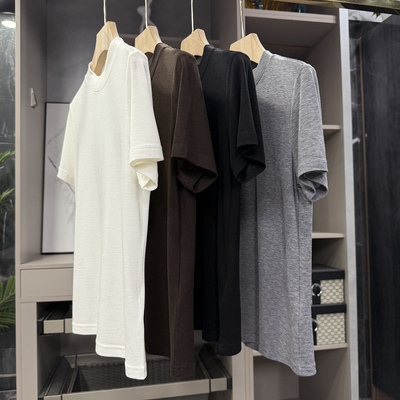 尖货！软糯羊毛圆领短袖T恤