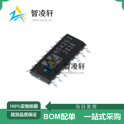 全新原装 NS4263 NS4263B SOIC-16 音频功率放大器 现货供应