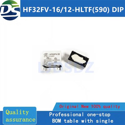 宏发继电器HF32FV-16-5/12/24-HLTF一组常开4脚16A277VAC 12V 24V