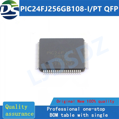 PIC24FJ256GB108-I/PT QFP  全新原装 房间现货