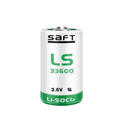 全新SAFT帅福得LS33600 3.6V锂电D型1号流量计表电池ER34615