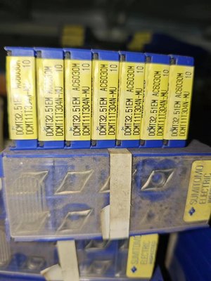 进口数控刀片日本住友DCMT11T304N-MU AC6030M 特价处理尾货