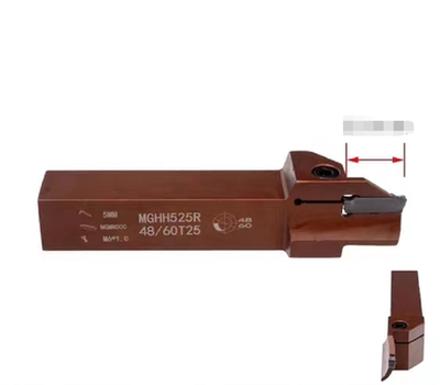 挖槽数控端面切槽刀杆