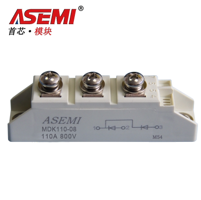 MDK110-08 microsemi型模块 ASEMI首芯原厂原装 110A 800V