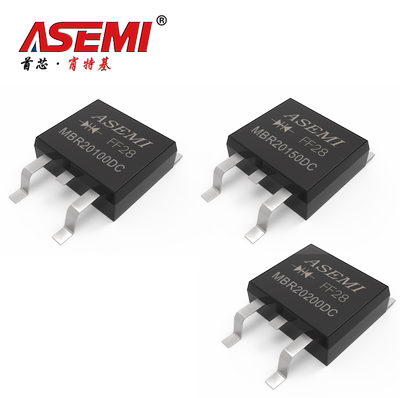 MBR20100DC 20150/20200/2060/2045DC ASEMI肖特基二极管MBR20100