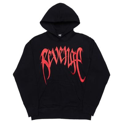 revenge胸前加绒加厚套头卫衣