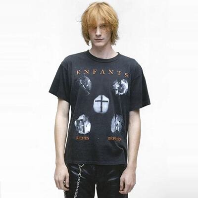 Enfants Riches Deprimes ERD忧郁的富二代麻醉剂水洗做旧短袖T恤