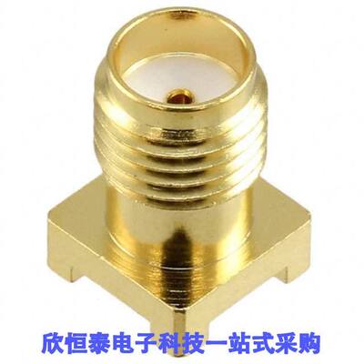 CONSMA001-SMD-G连接器 《 CONN SMA RCPT STR 50 OHM SMD    》
