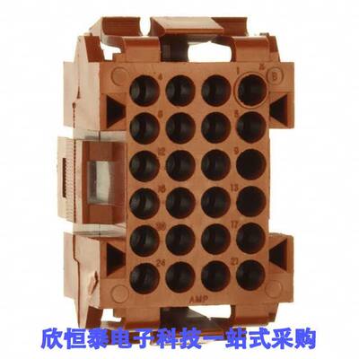 207304-1连接器 《 CONN PLUG HSG 24POS 5.00MM    》