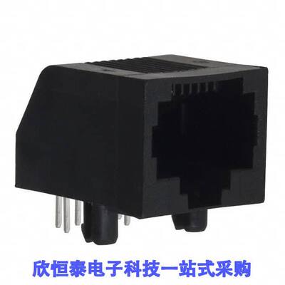 5555164-1连接器 《 CONN MOD JA【 8P8C R/A UNSHLD    》